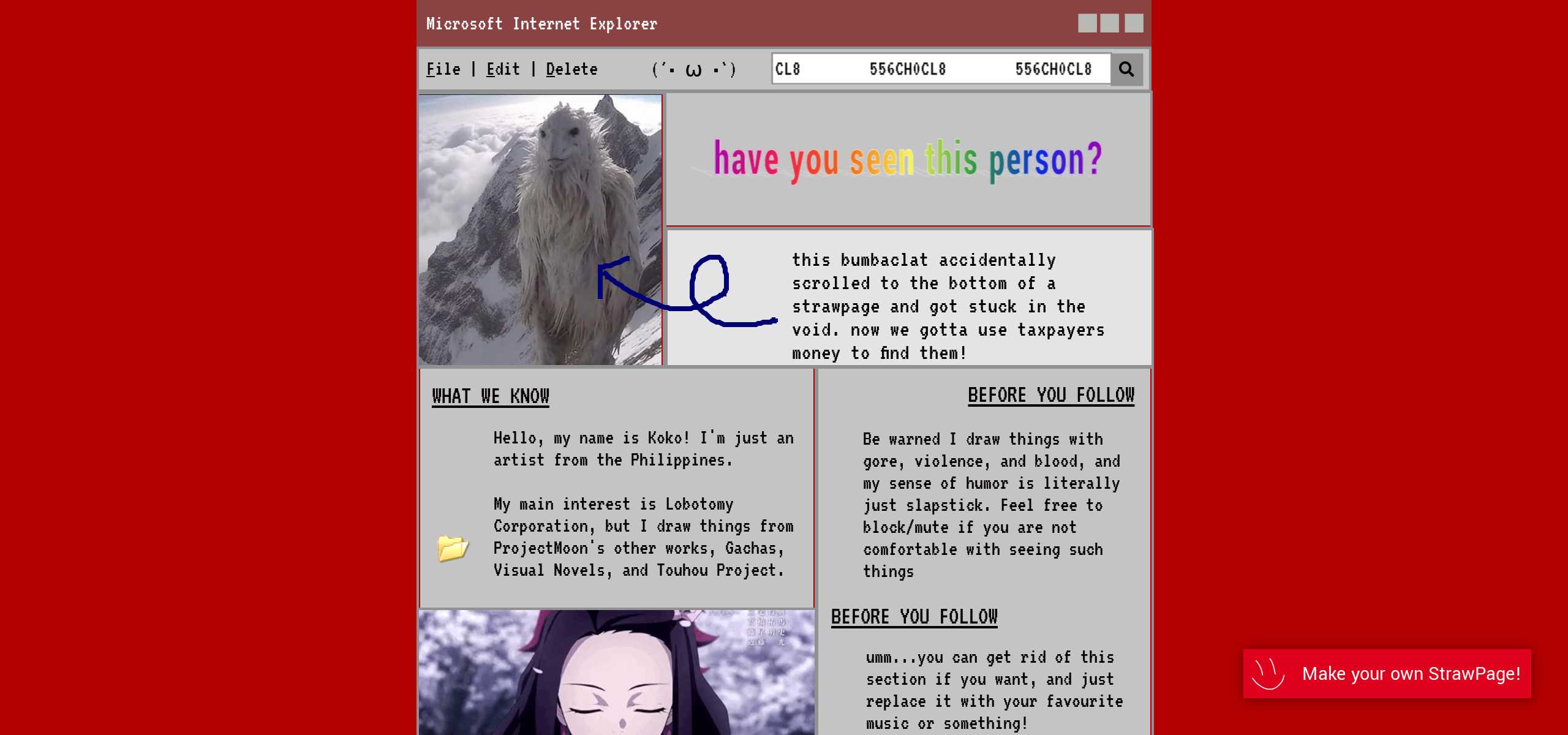 556ch0cl8's strawpage