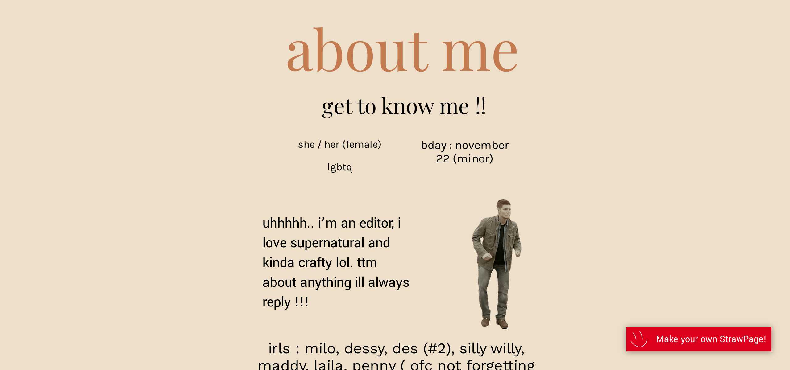 abouttme's strawpage