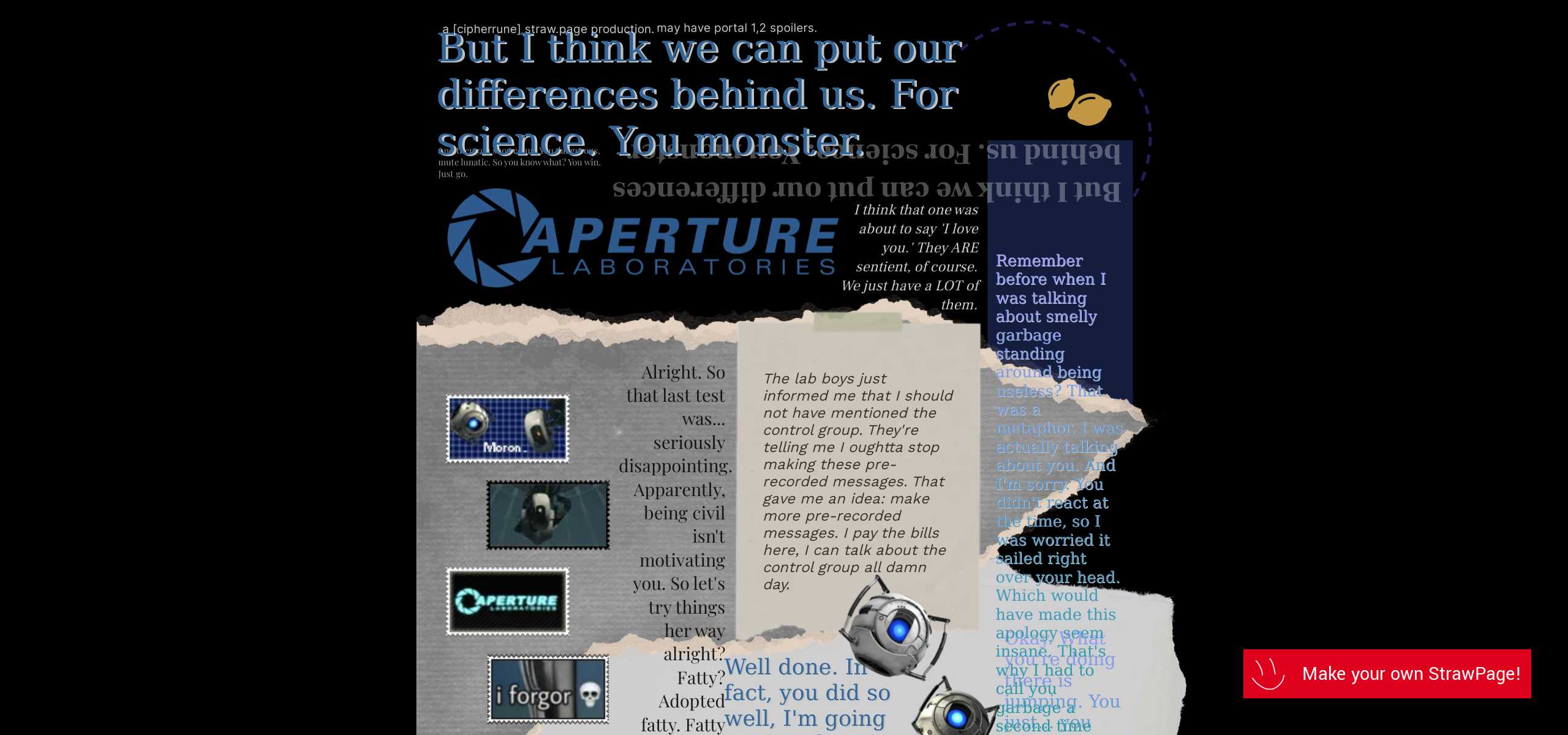aperture-science's strawpage