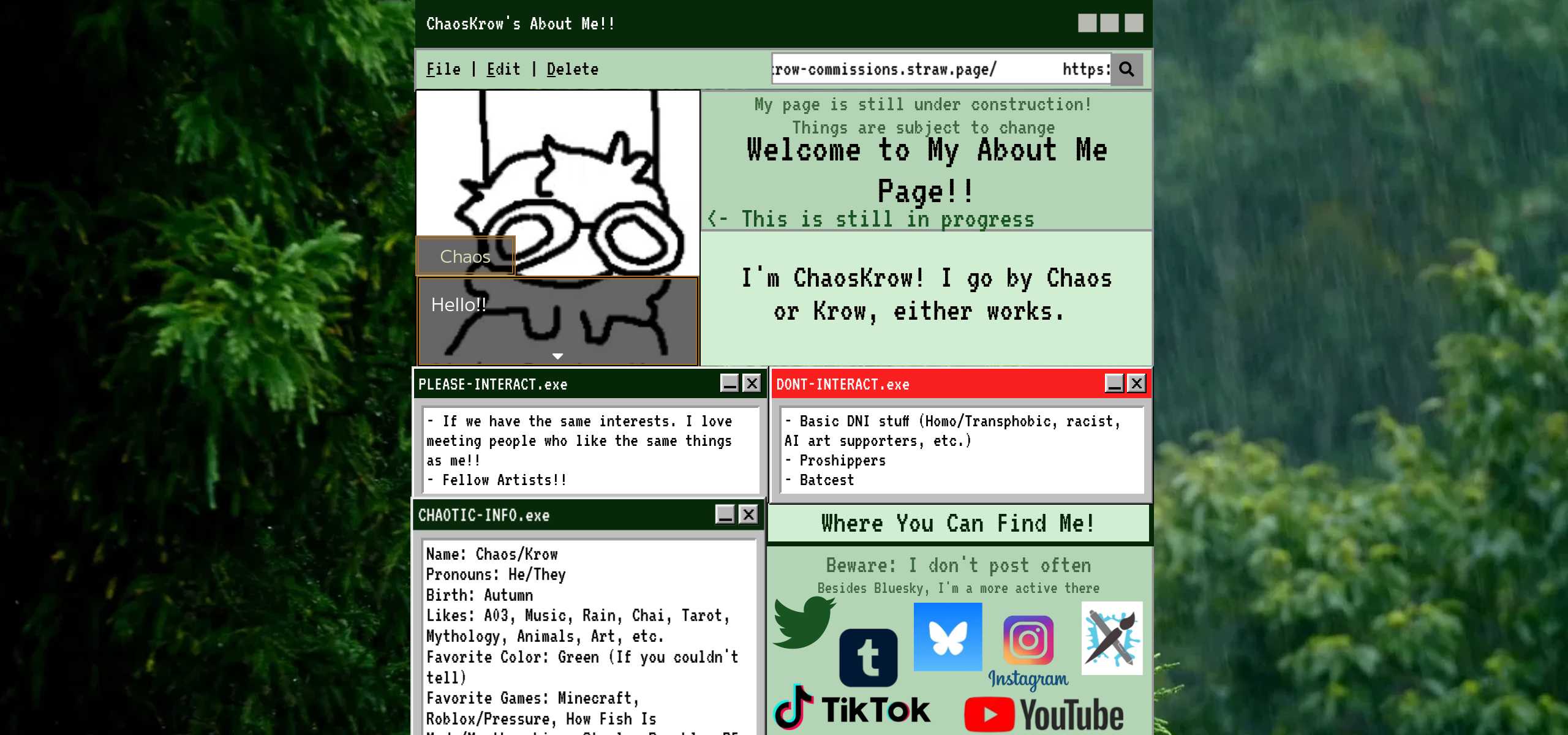 chaoskrow-about's strawpage
