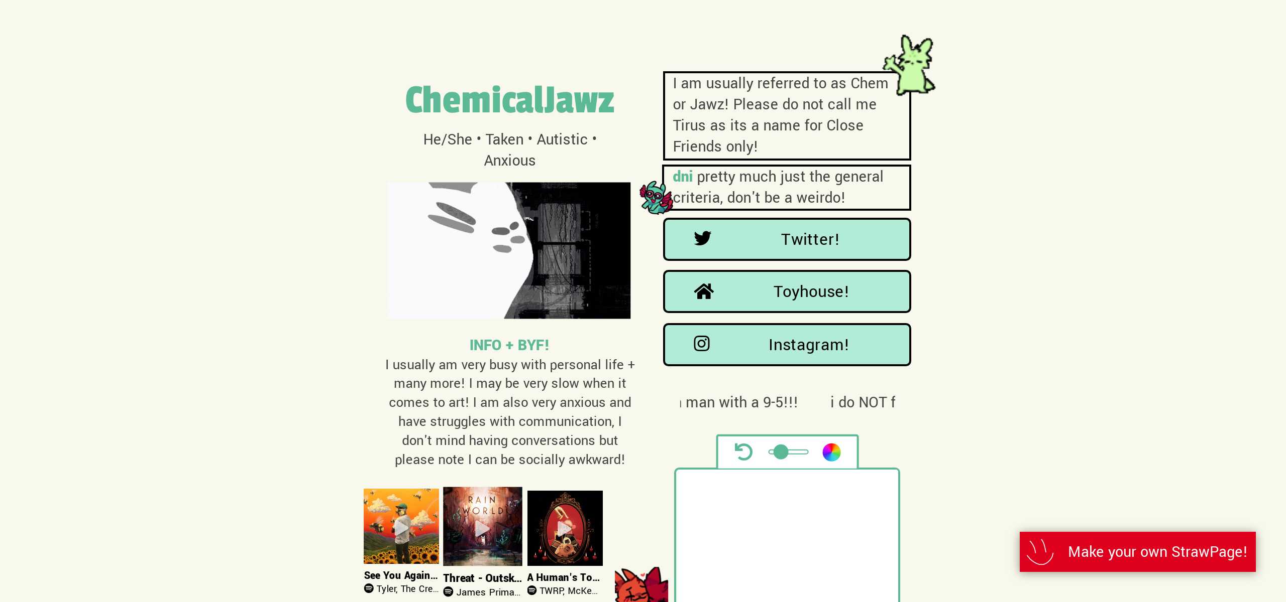 chemicaljawz's strawpage