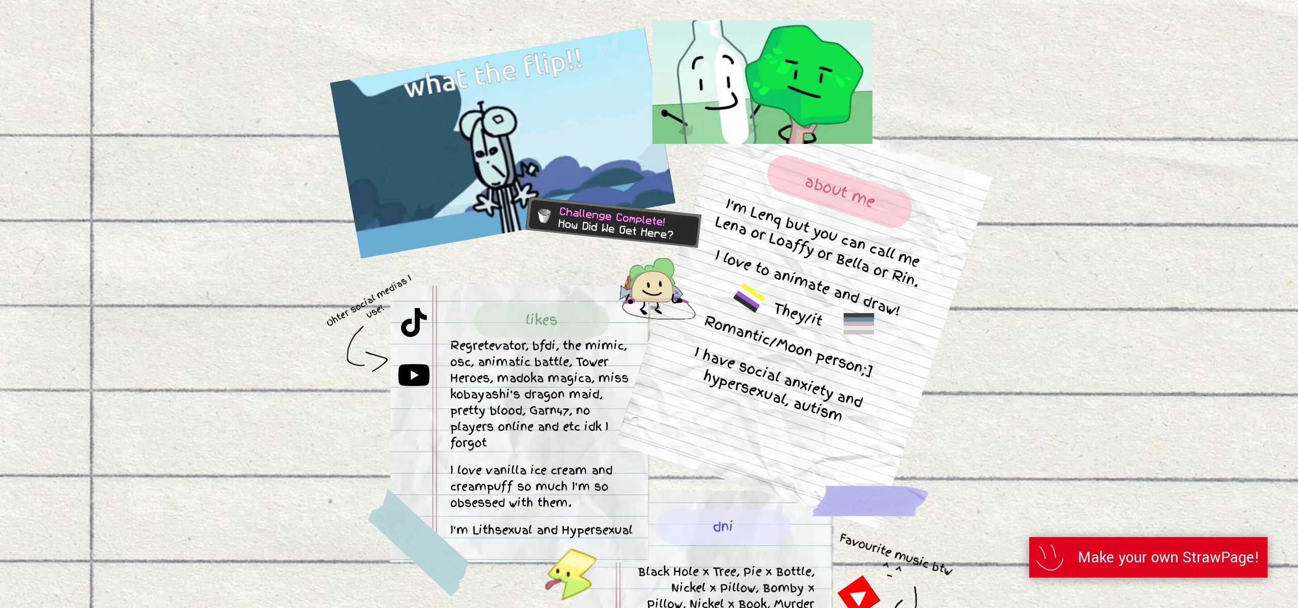 lenqanimationz's strawpage