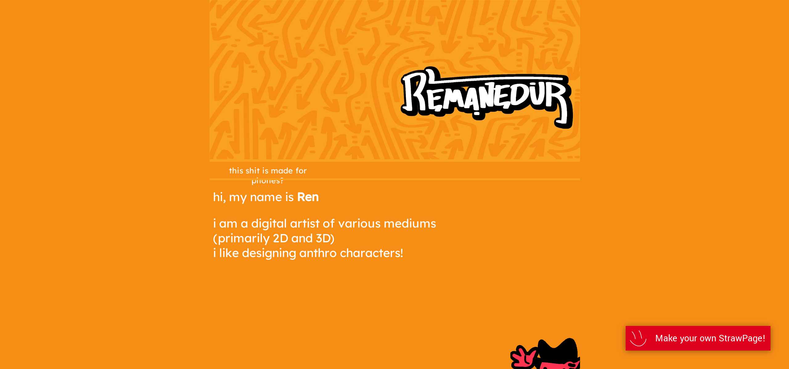 remanedur's strawpage