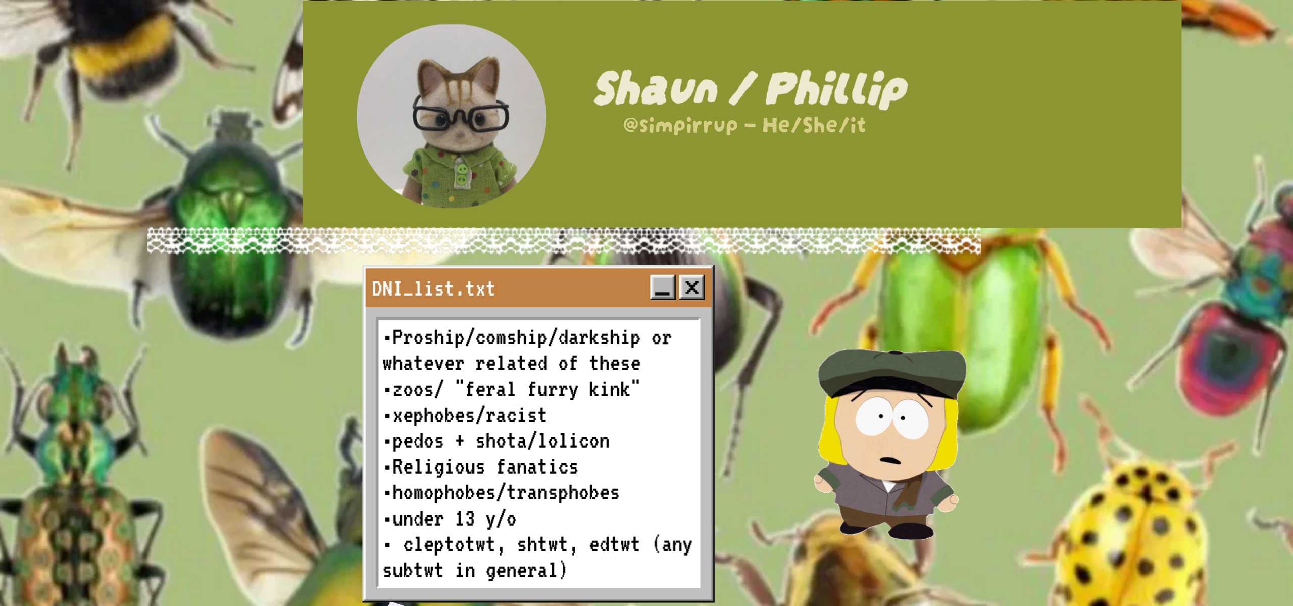 simpirrup's strawpage