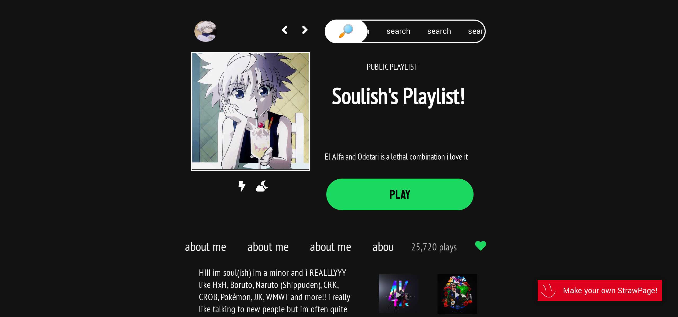 soulish's strawpage
