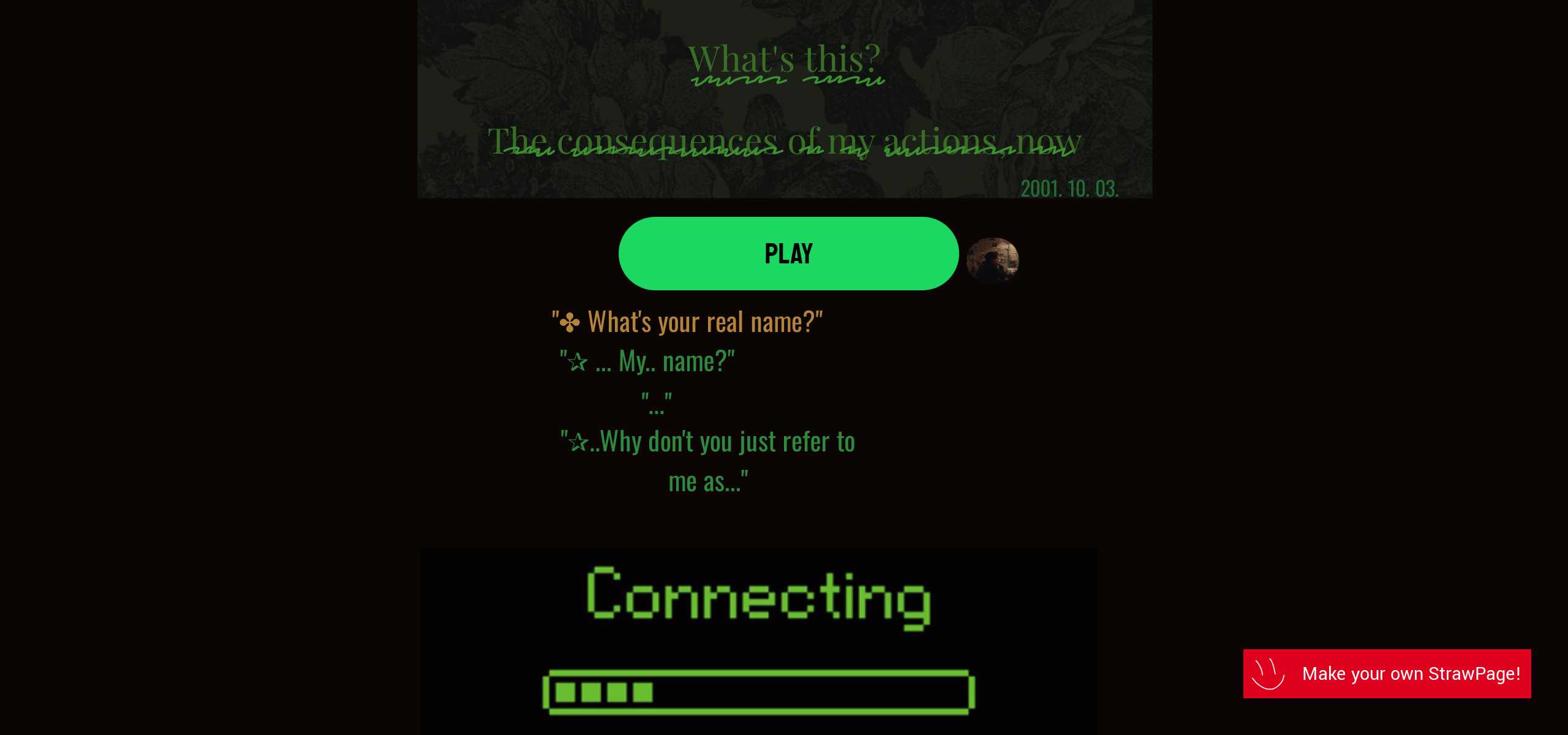 thatcherdavis's strawpage