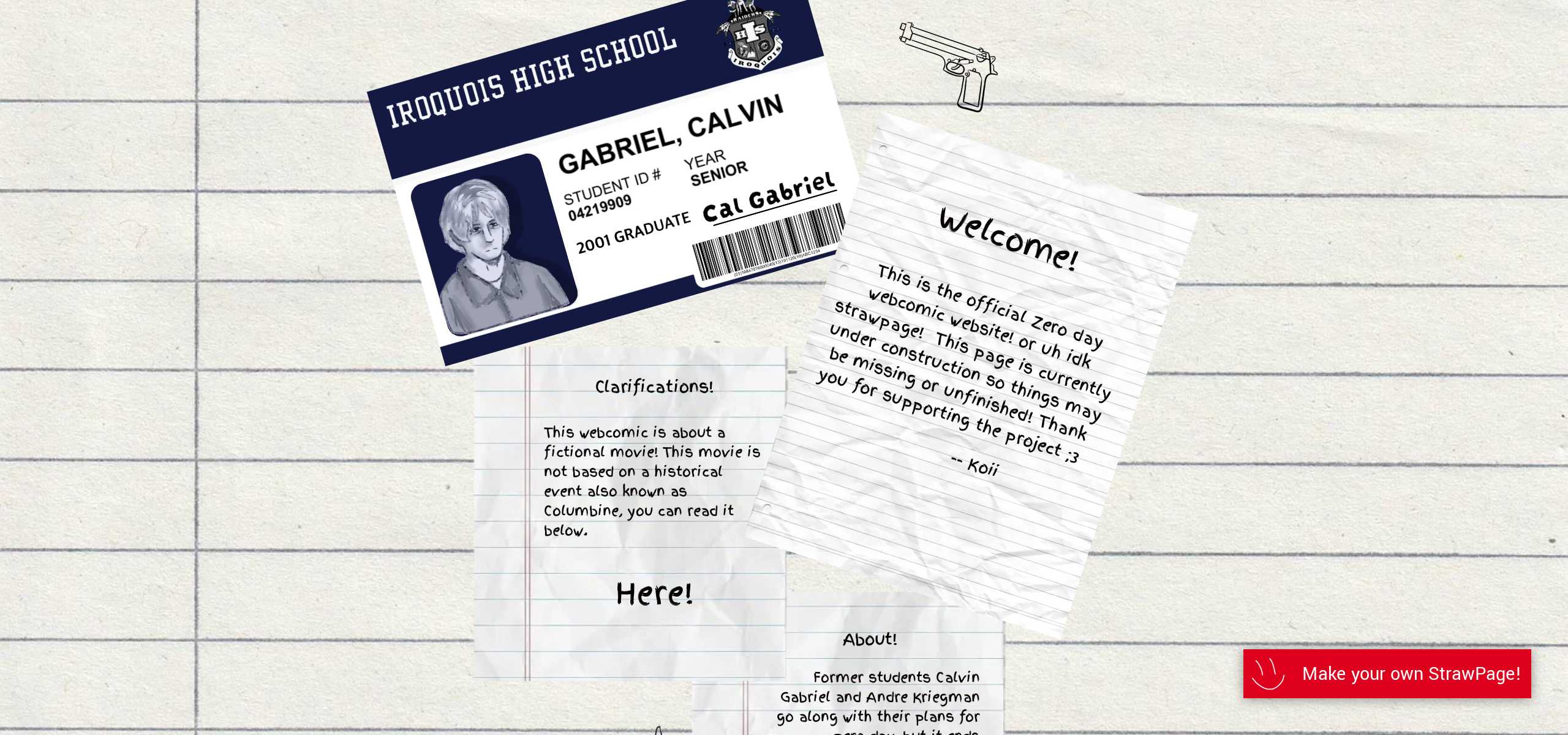 zerodaycomic's strawpage